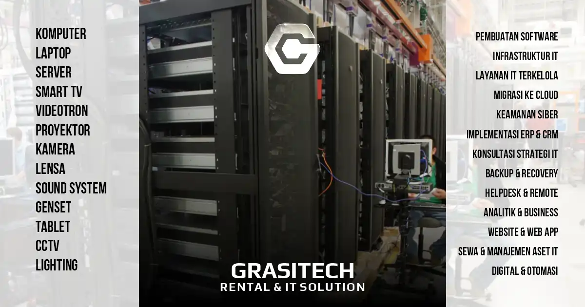 Sewa Server Terdekat Terlengkap Bergaransi.